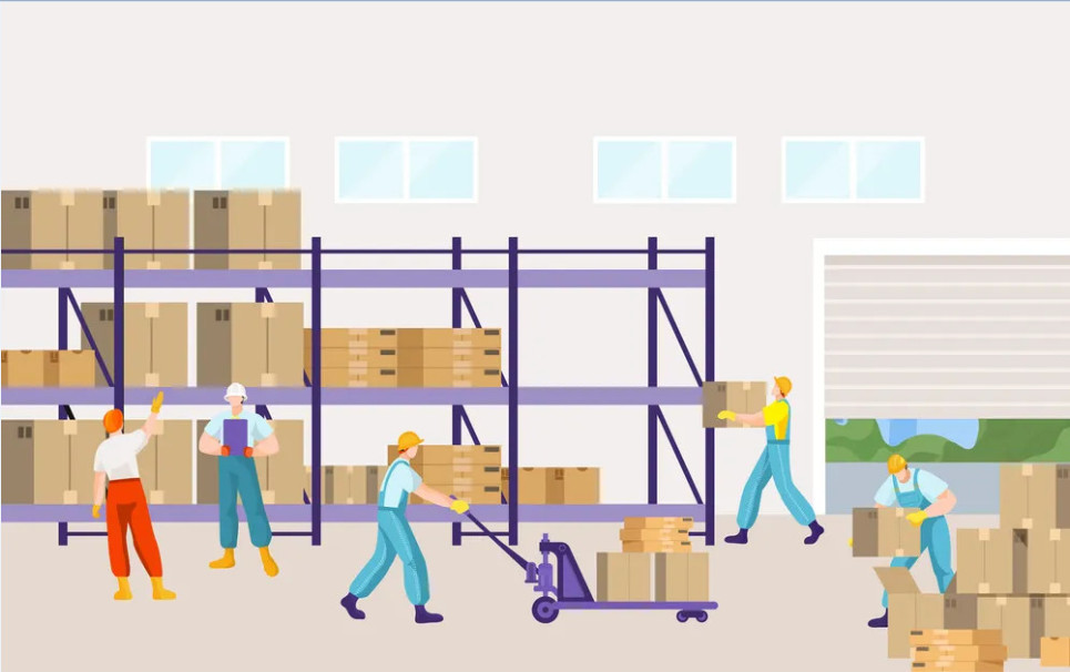What are the different features of warehouse cage trolleys